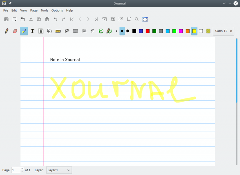 Xournal is an application for note-taking | LinuxMaster Club