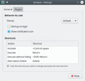 Synapse - simple and fast launcher | LinuxMaster Club
