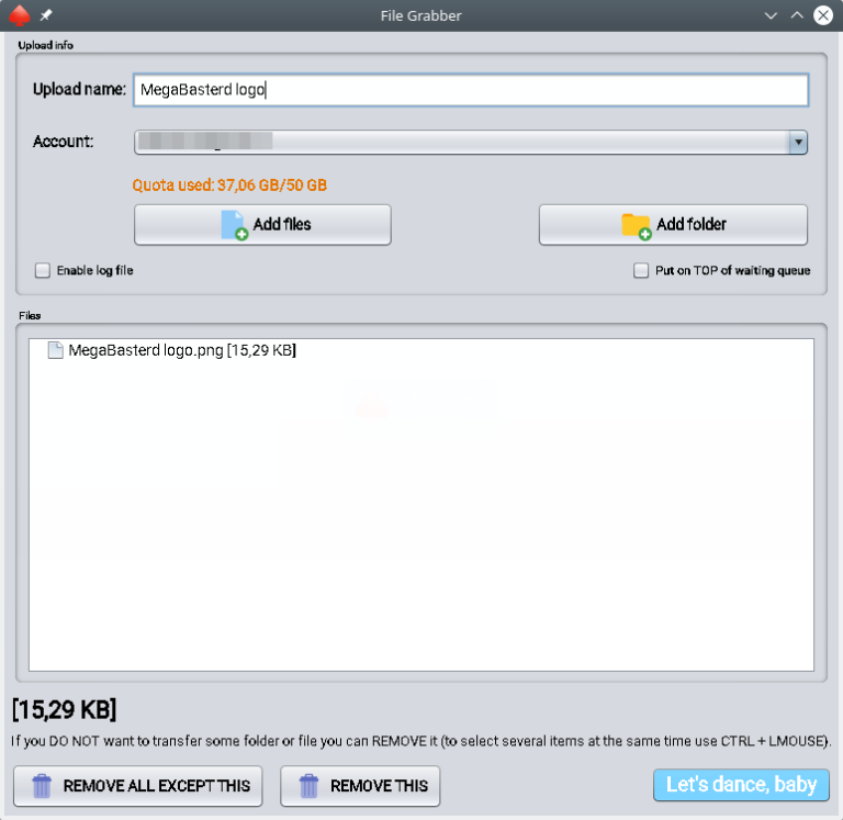 MegaBasterd - unofficial client MEGA.nz | LinuxMaster Club