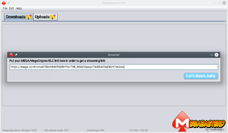 MegaBasterd - unofficial client MEGA.nz | LinuxMaster Club