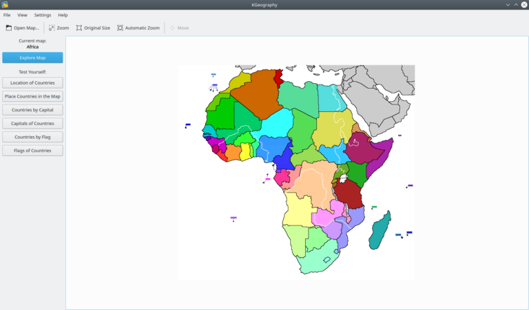 KGeography - geography learning tool | LinuxMaster Club
