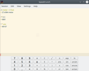 SpeedCrunch - high-precision scientific calculator | LinuxMaster Club