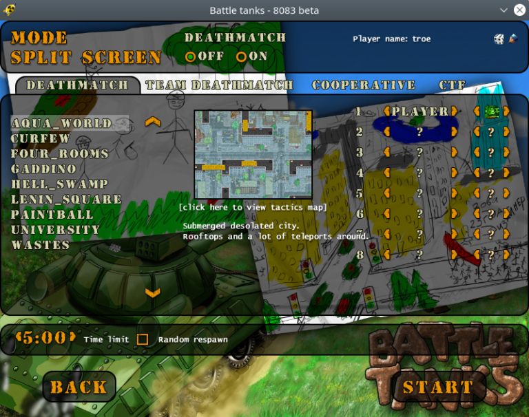 Battle Tanks - tank arcade game | LinuxMaster Club